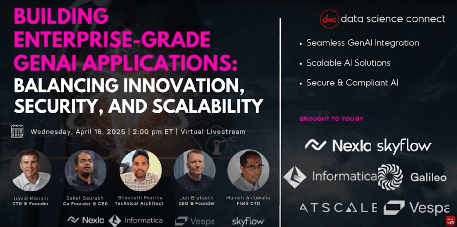 Building Enterprise-Grade GenAI Applications | AtScale